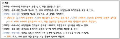 수학교육 2 22개정 성취기준 성취기준 해설 성취기준 적용시 고려 사항 정리 고등학교 네이버 블로그