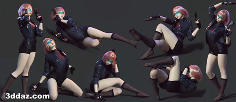 Gf Total Cpp Shooting Poses For Genesis Females Daz Daz Daz