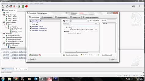 Teamspeak 3 Priority Speaker For Server Group Tutorialregion Youtube