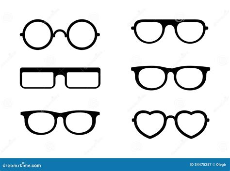 Glasses Stock Vector Illustration Of Eyeglasses Character 34475257