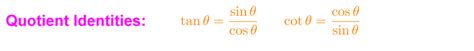 How To Prove Quotient And Reciprocal Identities Studypug