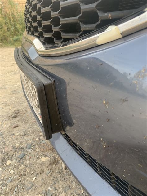 Подиум номерного знака — Kia Ceed Sw 2g 1 6 л 2013 года своими
