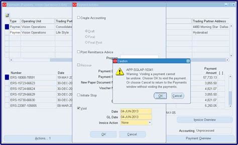 Oracle Applications Oracle R12 AP Checks Setups And Process Training Guide