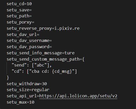 这里贴上群友的错误的配置方式 Issue 22 kexue z nonebot plugin setu now GitHub