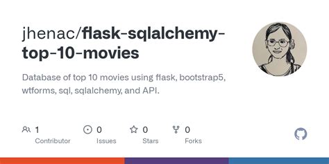 Flask Sqlalchemy Top 10 Moviestemplatesselecthtml At Master · Jhenac