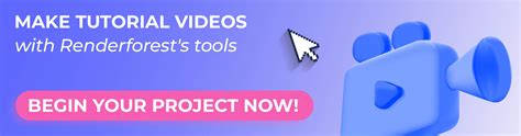 how to make a tutorial video in 3 steps renderforest
