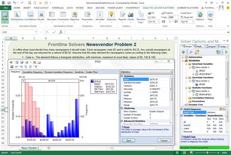 Solver Analytic Solver Platform Tab Qleroomatic