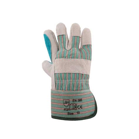 Leather Rigger Candy Striped Gloves Gryffin Safety