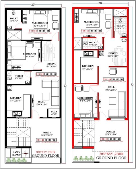 What Are The Best House Plan For A Plot Of Size 20 50 52 Off