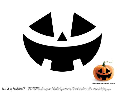 Zero Pumpkin Carving Template