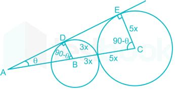 SOLVED In The Given Figure B And C Are The Centres Of Two Circles
