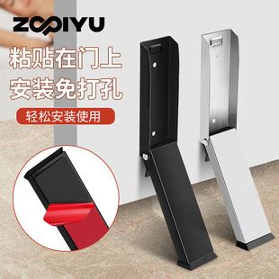免打孔金属脚踩门阻不锈钢翻盖门挡门阻器安全防风防滑卡磁吸门挡 阿里巴巴