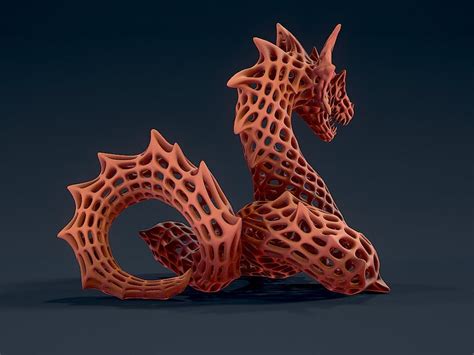 3d Mesh Basilisk Stl File 3d Basilisk Model Basilik Model With 3d Printer Mesh Basilik 3d