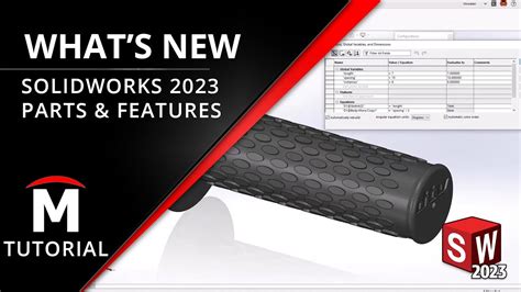Tips And Tricks In Parts And Features Whats New In Solidworks 2023 Tutorial Youtube