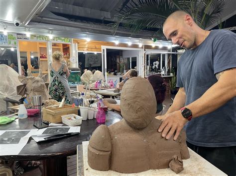 Group Clay Art Sculpturing Classes In Birkdale Georgettes Art