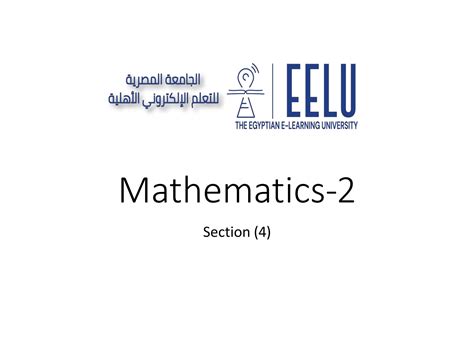 Solution Mathematics Examples On Liner Equation And Homogeneous Second Order Differential
