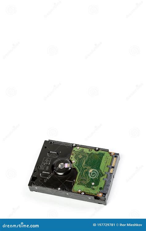 Computer Hard Drive For Storing Large Amounts Of Information Stock Image Image Of Contact