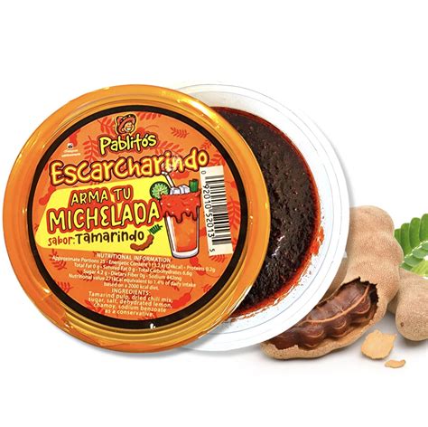 Buy Pablitos Original Flavor Premium Tamarindo Mexican Chamoy Rim Candy Dip Paste 8 Oz Hand