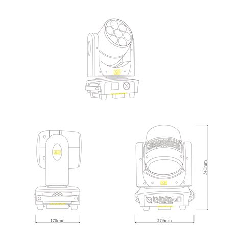 Top Mini Moving Head Lights Oem Odm Manufacturer Kb Lighting