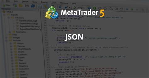 Скачать бесплатно библиотеку Json от Senails для Metatrader 5 в