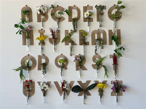 Alphabet Propagation Vase Letters Escape Via Design