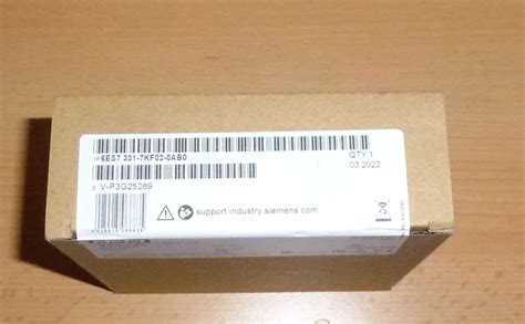 Siemens Simatic S7 300 Sm331 6es7331 7kf02 0ab0 Analog Eingabe 8