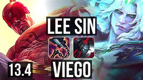 Lee Sin Vs Viego Jng 11110 69 Winrate Legendary Euw