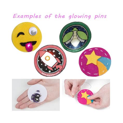 Kookye Lilypad Sewable Starter Learning Kit For Arduino