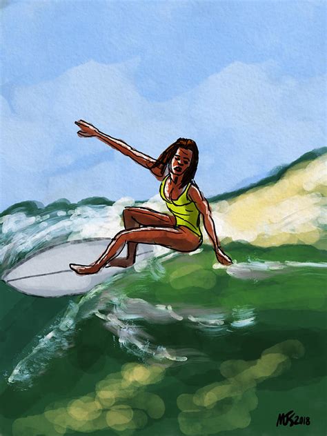 Lure Of The Ocean Digital Art By Michael Kallstrom Fine Art America