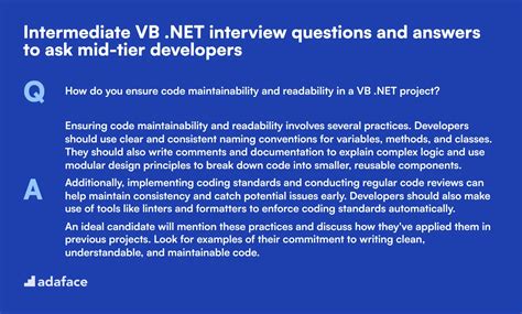 57 Vb Net Interview Questions Adaface