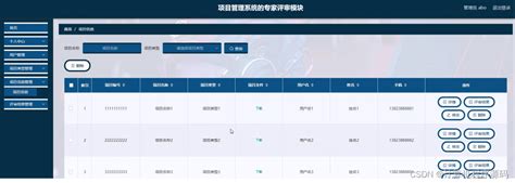附源码 计算机毕业设计项目管理系统的专家评审模块springboot程序专家评分系统源码 Csdn博客