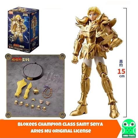Jual Blokees Saint Seiya Champion Class Aries Mu Gold Saint Original