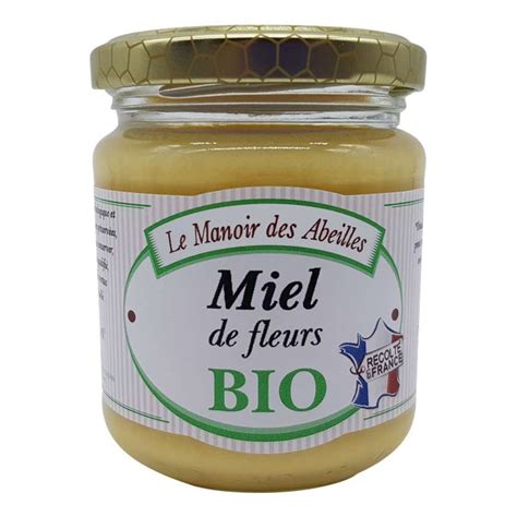 Miel De Fleurs De France BIO Le Manoir Des Abeilles 250 G La Belle