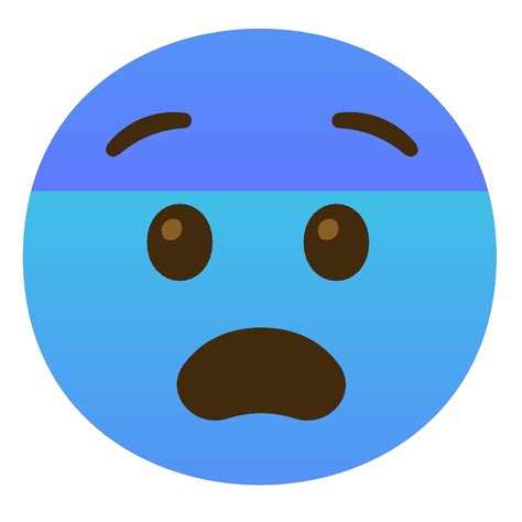 Fearful Face Vector SVG Icon SVG Repo