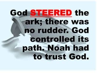 Ark Of Salvation How Noahs Ark Points To Christ Pptx