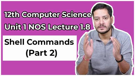 Class 108 Commonly Used Linux Shell Commands Part 2 12th Cs