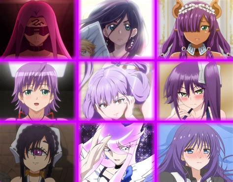 Waifu Tower On Twitter Rt Waifuwaifus 3x3 Of My Favorite Purple