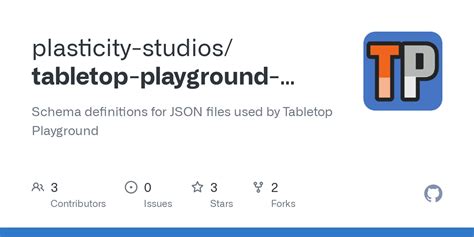 Github Plasticity Studios Tabletop Playground Schemas Schema