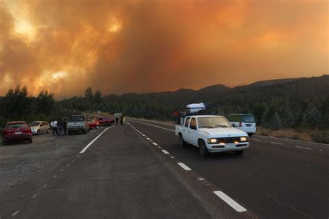Ordenan Evacuar Tres Sectores En Coronel Debido Al Rápido Avance De