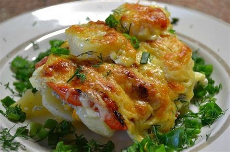 Рыба по французски с горчичным соусом