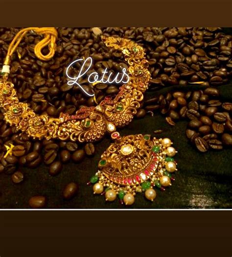 Classic Silver Necklace From Lotus Silver Jewellery ~ South India Jewels