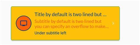 Hybrid List Tile Flutter Package