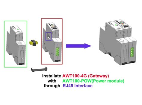 Acrel Awt100 Wireless Gateway Communication Terminal