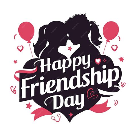 Friendship Vector Friendship Art Happy Friendship Friendship