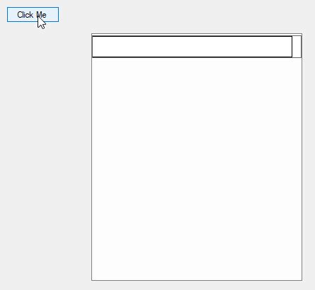 Winforms When Added The Option Button In Panel Not Shown The Option