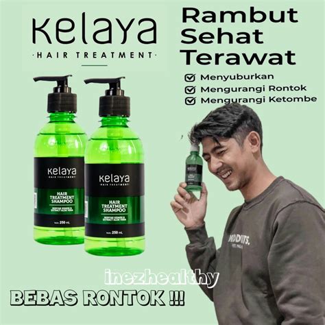 Jual Shampoo Kelaya Hair Treatment Penumbuh Rambut Perawatan Rontok