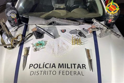 PMDF prende grupo de jovens fuzil de ar comprimido Metrópoles