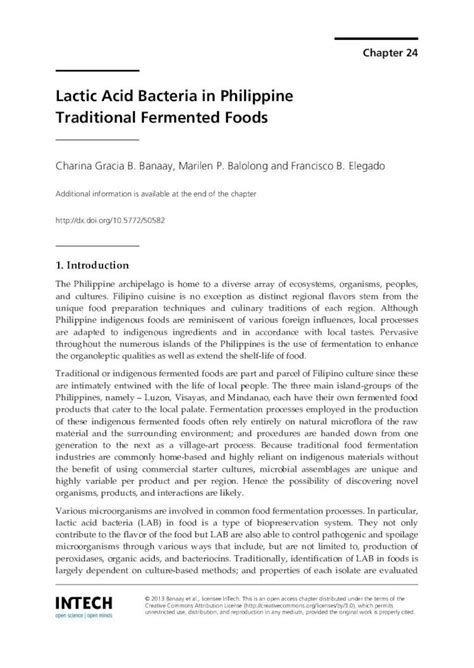 (PDF) Lactic Acid Bacteria in Philippine Traditional Fermented …cdn ...