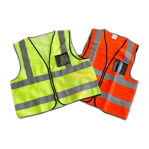 Reflective Vest With Id Pocket Greenwattsa