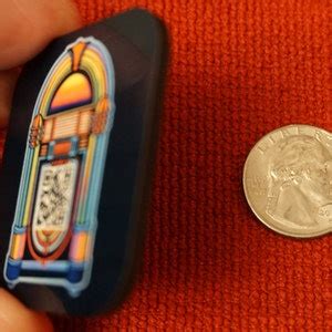 Jukebox Magnet With QR Code Generating Random Song Etsy
